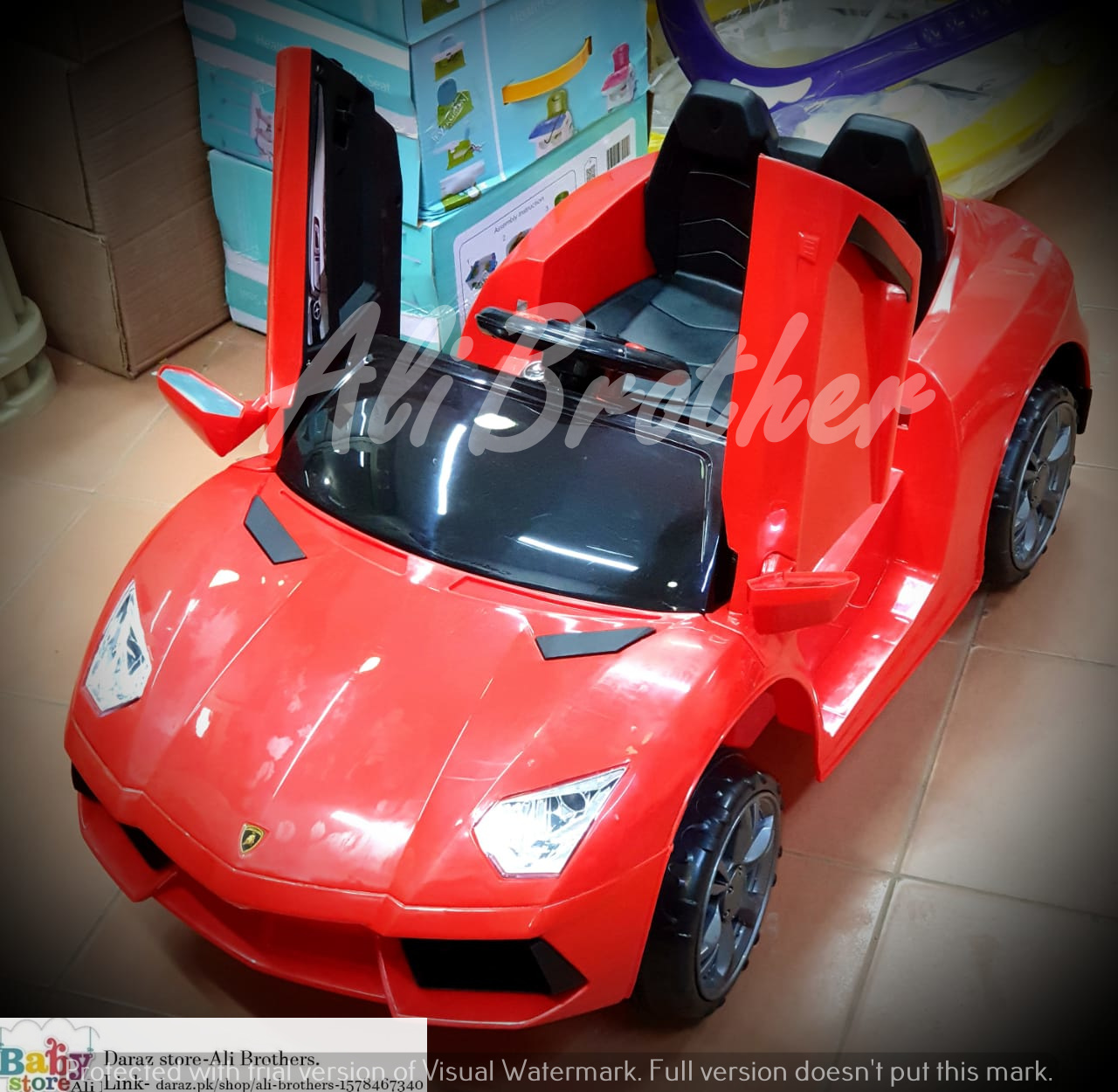 Kids Electric Car Remote and Self-Drive, Door Open option Push Start ...