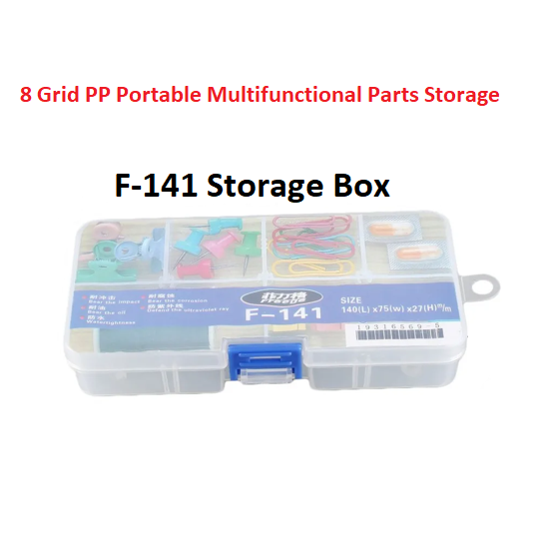 F-141 Electronic Component Storage Box Multifunctional Parts DIY SMD ...