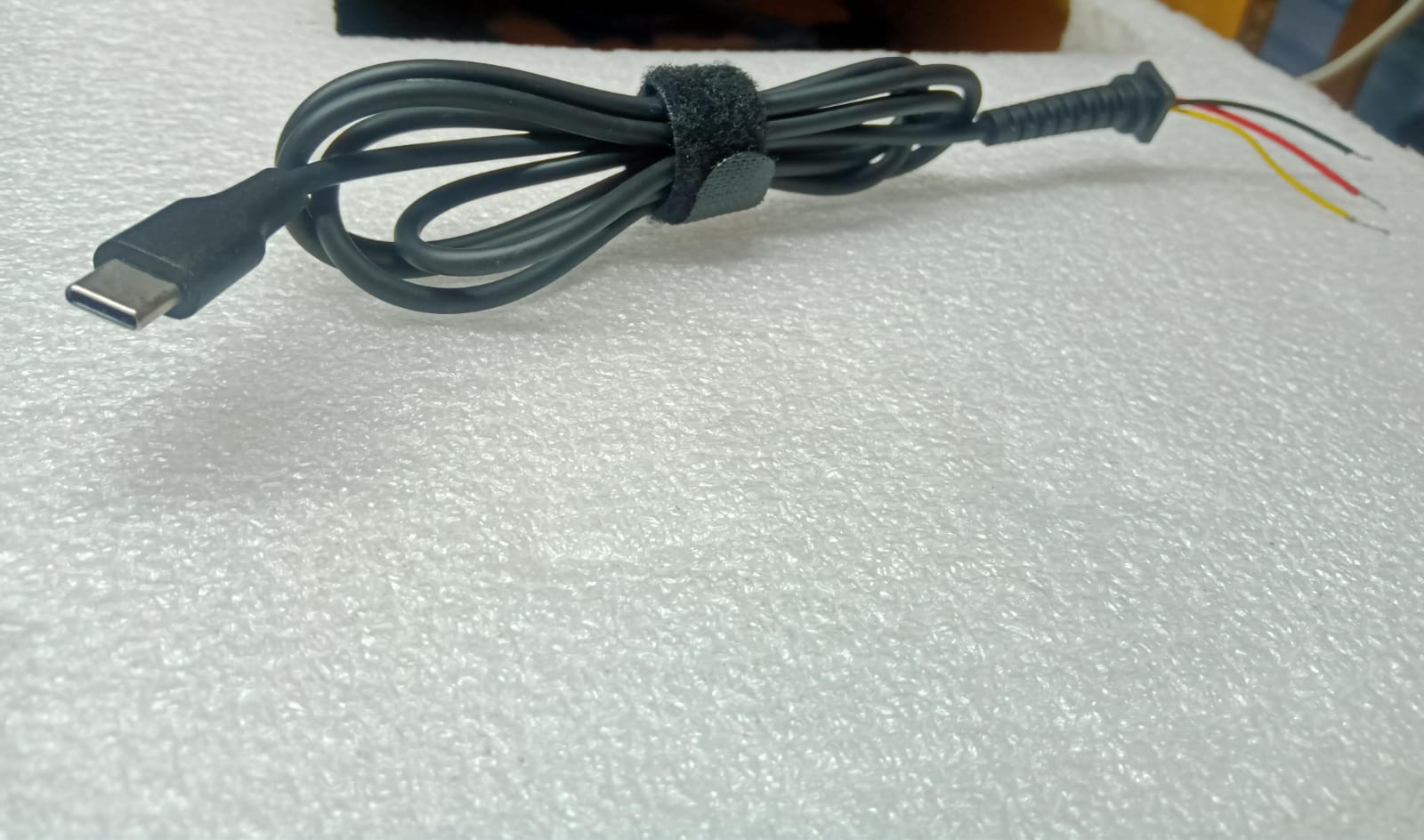 Type C DC Cable Adapter Plug Cable 3 Core For Laptop Power Connector ...