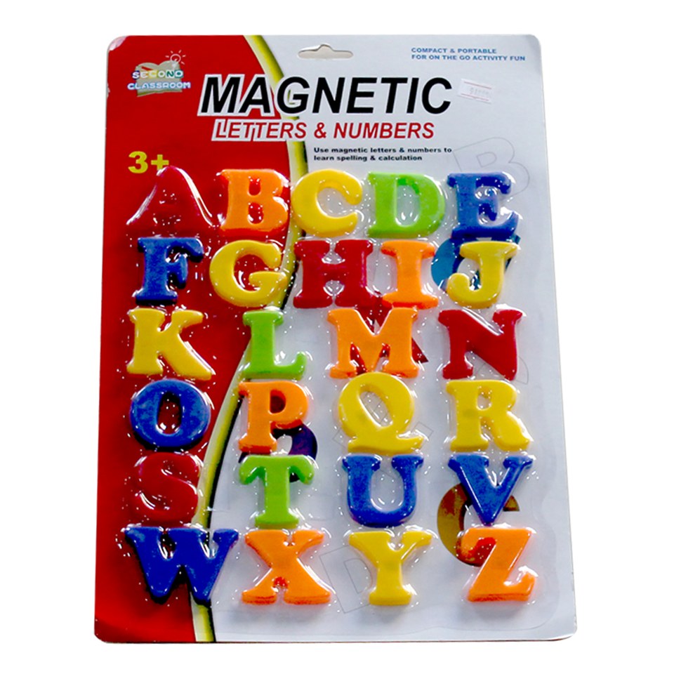 Magnetic ABC Alphabet Urdu and Numeric Letters For Children Learning ...