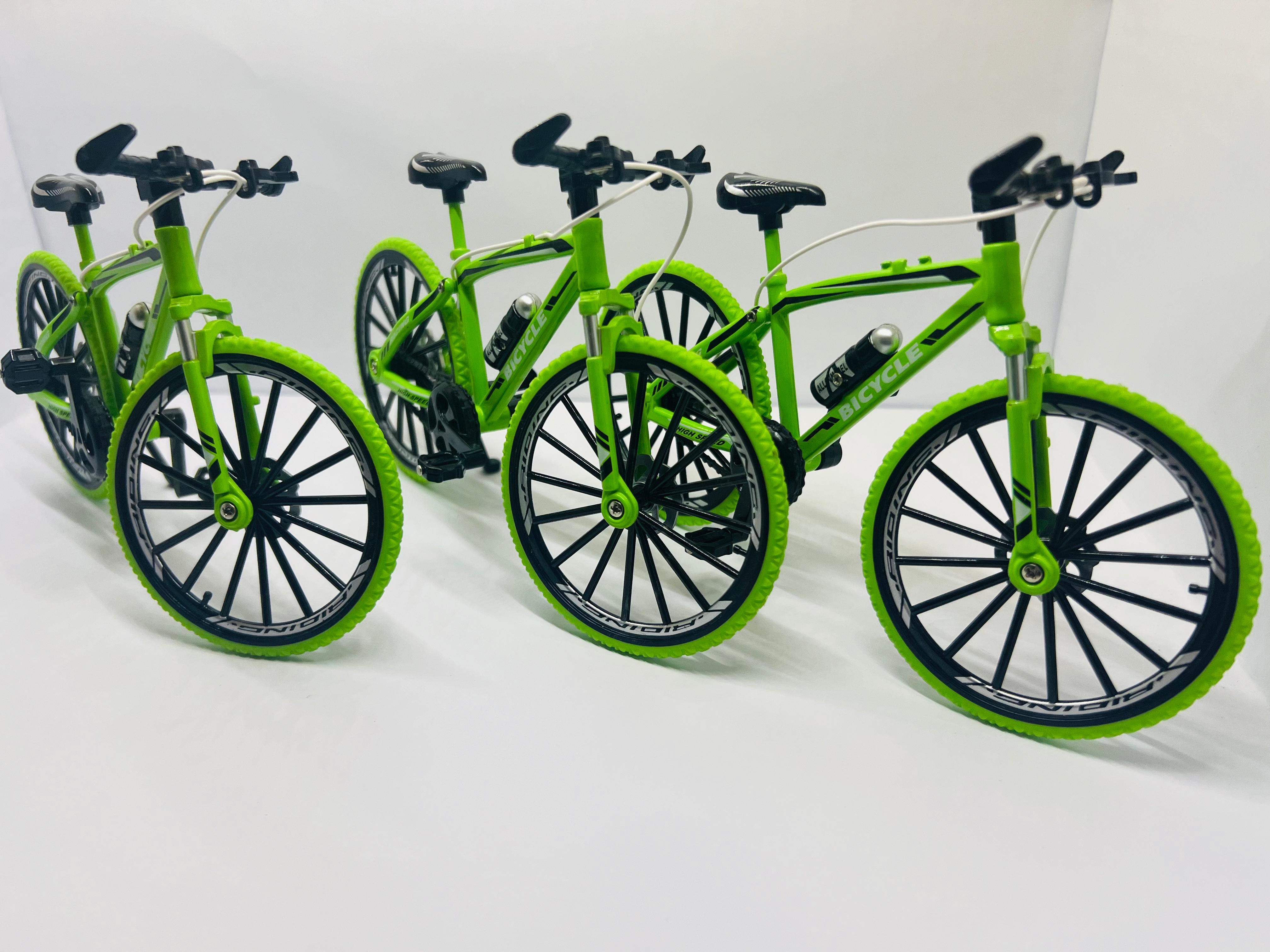 1:10 Scale Die-Cast Alloy Mini Mountain Bike Bicycle Model Toy Desktop ...