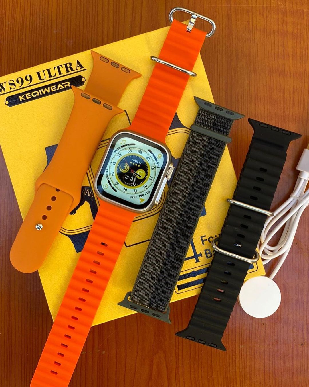 WS99 Ultra Smart Watch - 2.02-inch IPS Display - 49mm - WaterProof ...