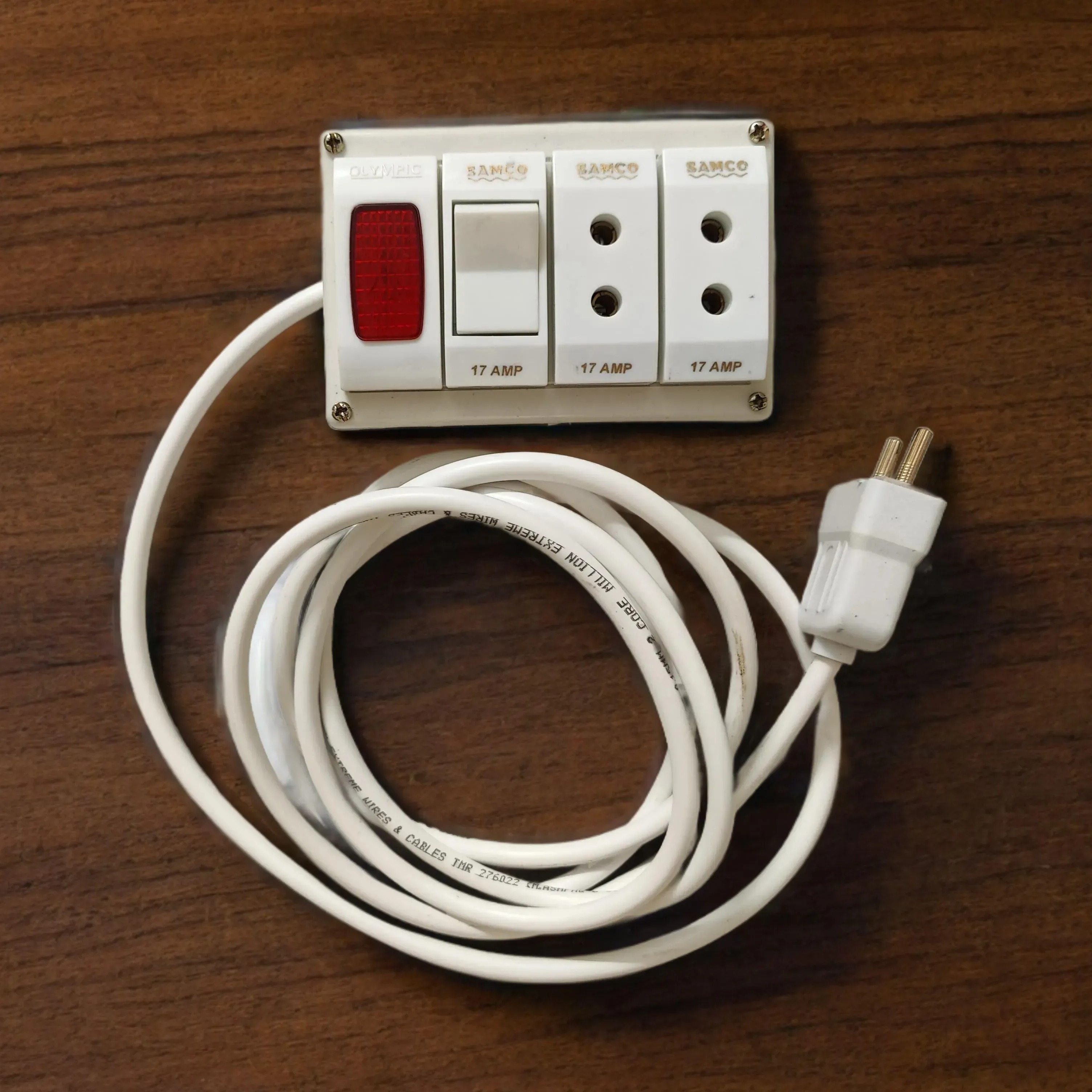 Extension Board | Extention Wire| Extention Lead with 4 ports, Heavy ...