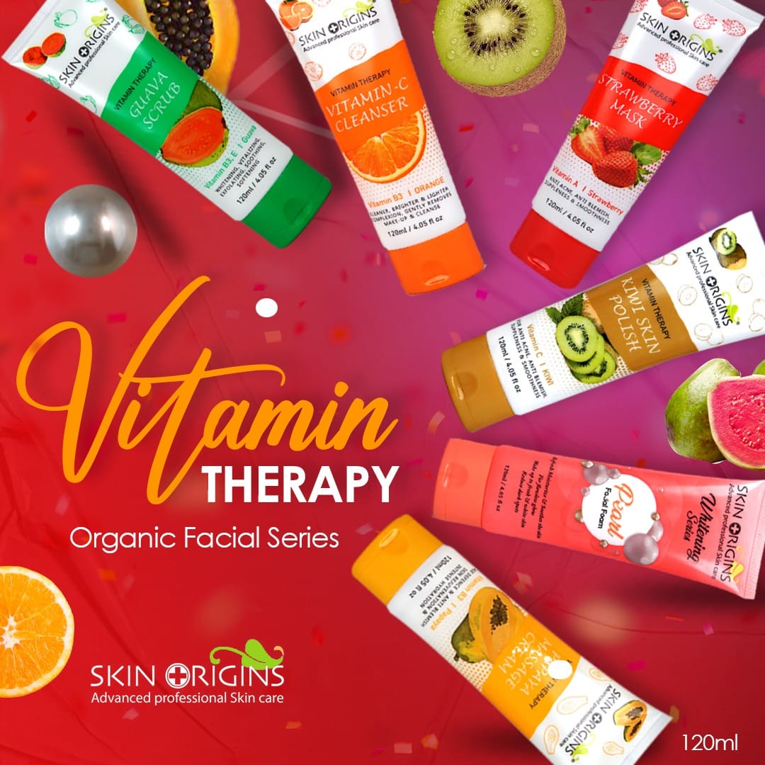 Skin Origins Vitamins Facial Kit - 6 Piece Set for Radiant Skin | Daraz.pk