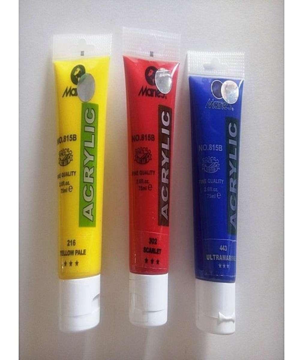 pack of 3 Basic Colors 75ml each | Daraz.pk
