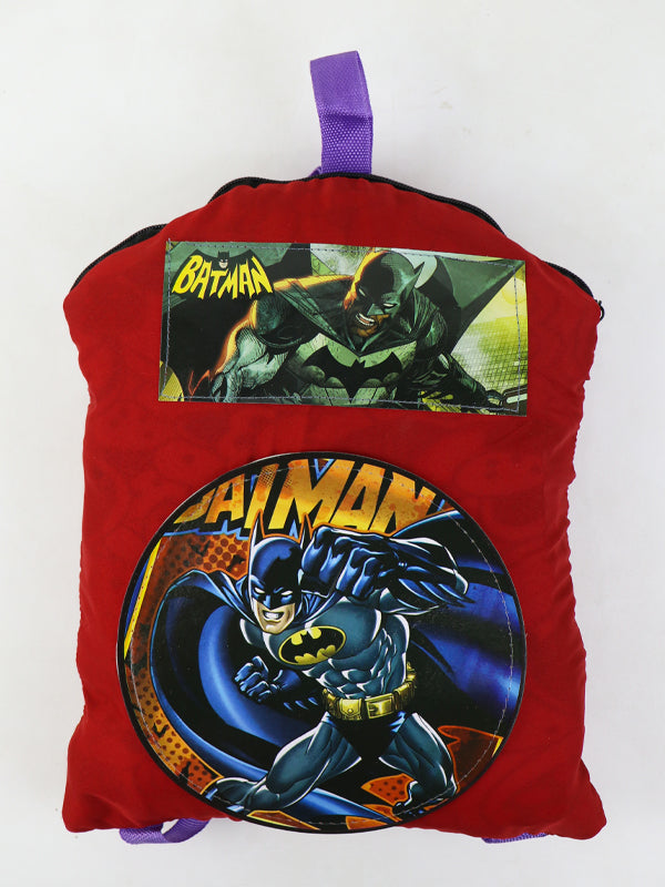 KB02 BatMan Bag for Kids Red | Daraz.pk