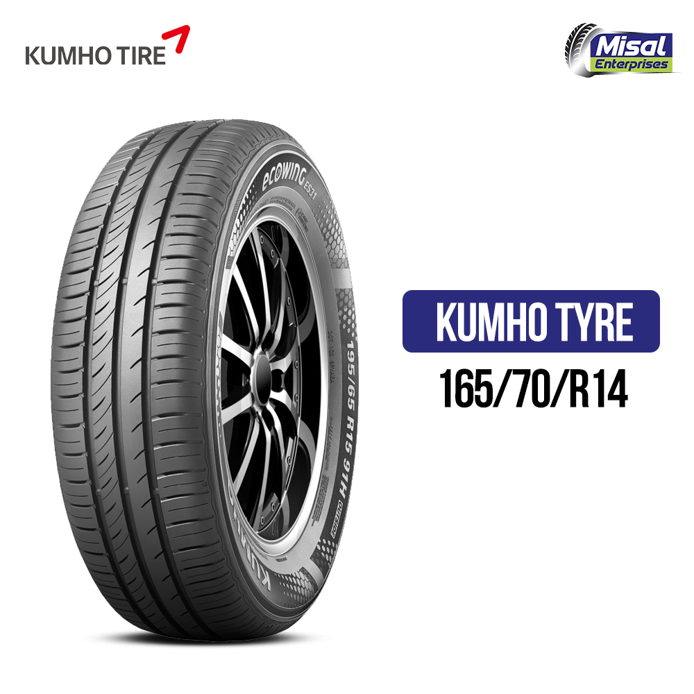 Kumho Tire| 165/70/14 ES31 Ecowing | Tyres for car 14 inch | Premium ...