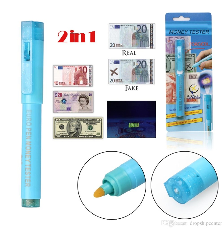 Euro Pen Money Tester 2 in 1 | Daraz.pk