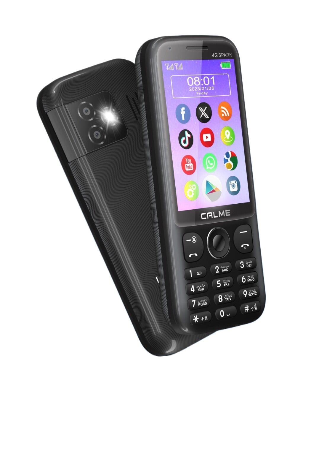 Calme 4G Spark - 2GB RAM 16GB ROM - 3.5" Touch Screen - 6000mAh Battery ...