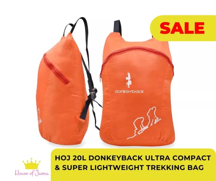 Donkeyback Backpack Extra Backpack Ultra Compact & Super Lightweight ...