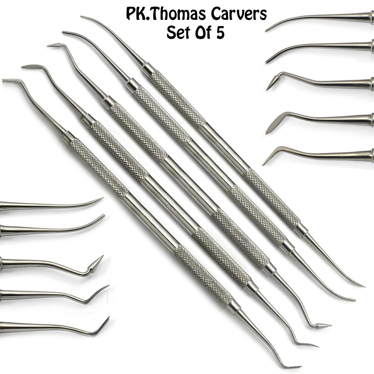 High Quality Professional Stainless Steel Dental Wax Modeling Carvers ...