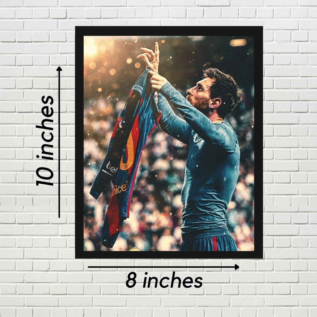 Leo Messi Wall Frame | Daraz.pk