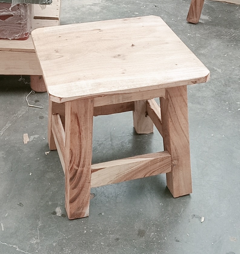 Wooden Standing Strongest Stool in Different Sizes | Daraz.pk