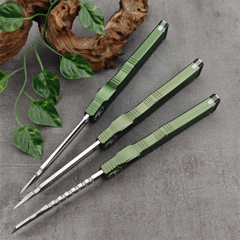 Microtech Halo 6 AUTO OTF Пружинный нож с выдвижным лезвием Рукоятка из ...