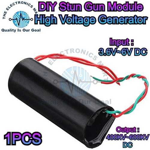 DC 3V-6V To 400KV to 600KV Boost Step Up High Voltage Generator DIY In ...