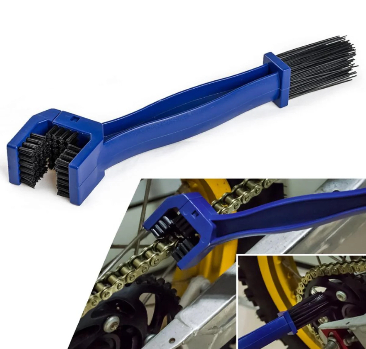 High Quality Abs Material Chain Cleaner Double Side For Motorcycle ...