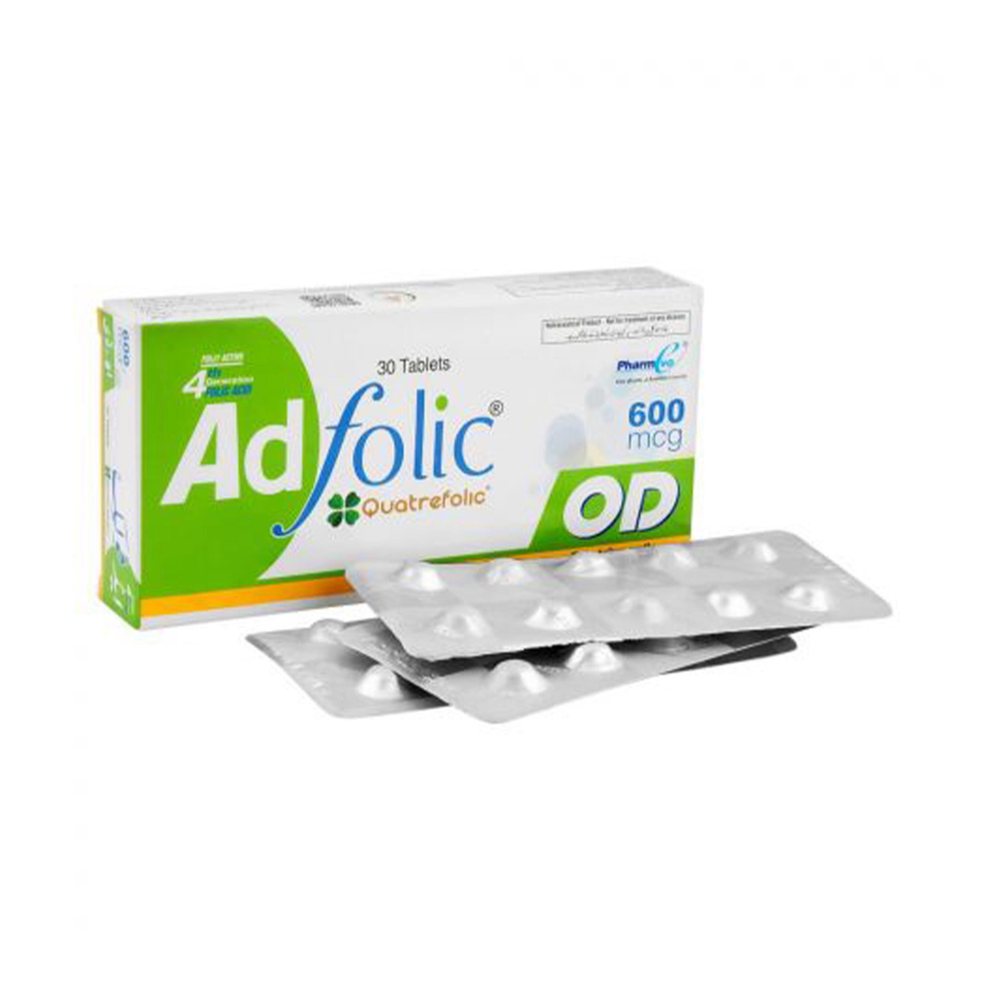 AD Folic OD 600mcg Tablet By PHARMEVO | Daraz.pk