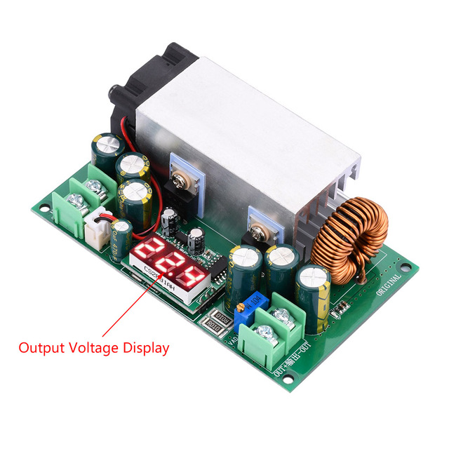 High Power Dc-Dc Adjustable Step-Down Power Supply Module 600w 12v-80v To 2.5v-50v Buck ...