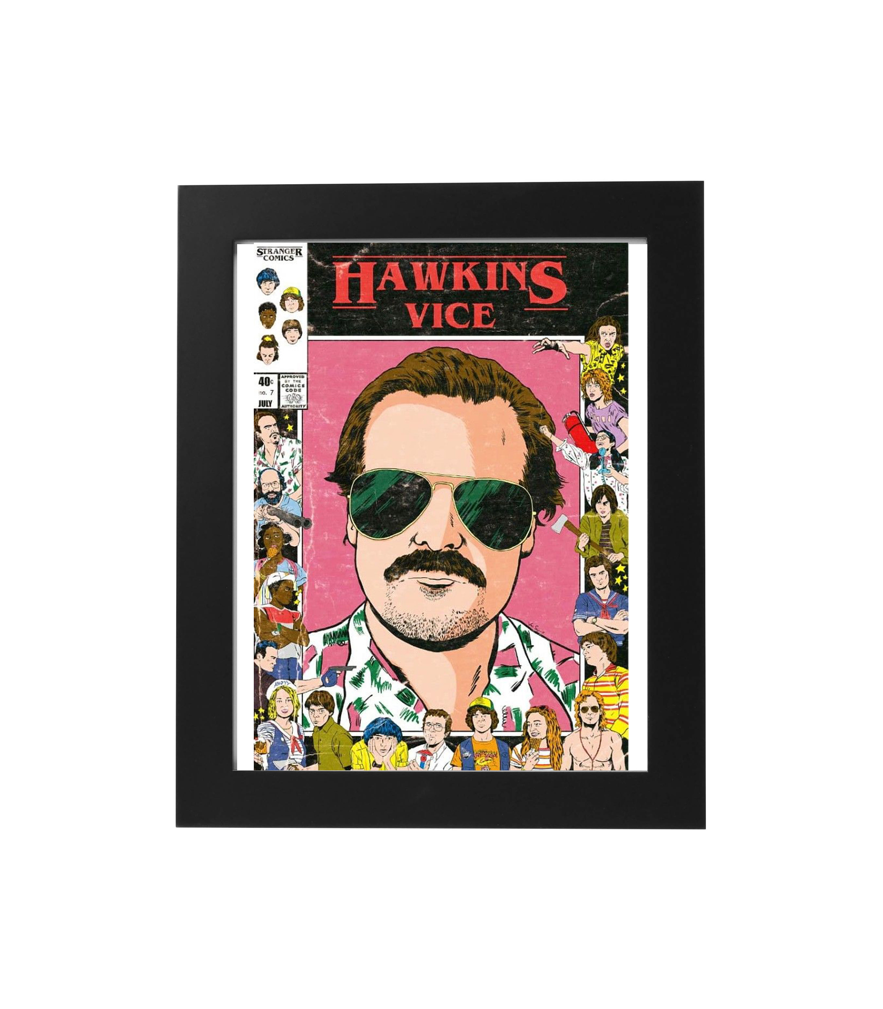 Stranger Things TV Show Posters Vinyl Paper Quotes Vintage Posters Home ...