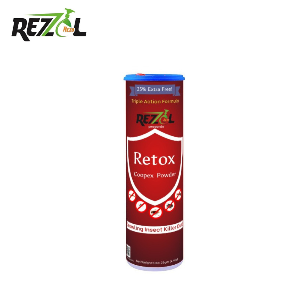 Rezol Retox - Coopex Powder 100+25g - Insecticide - Cockroaches, Ants ...