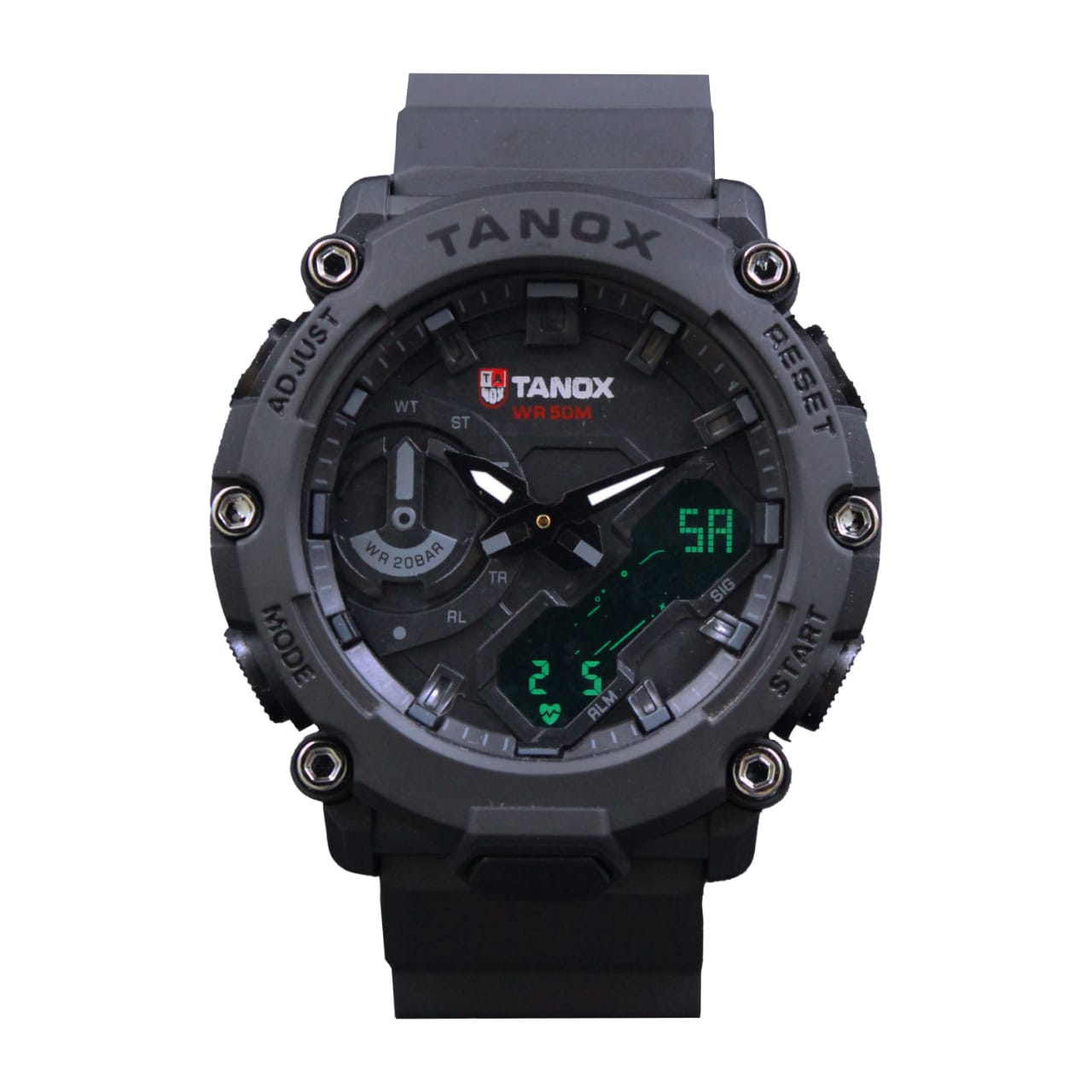 Sports Digital Watches Quartz Dual Display Waterproof Watch For Men ...