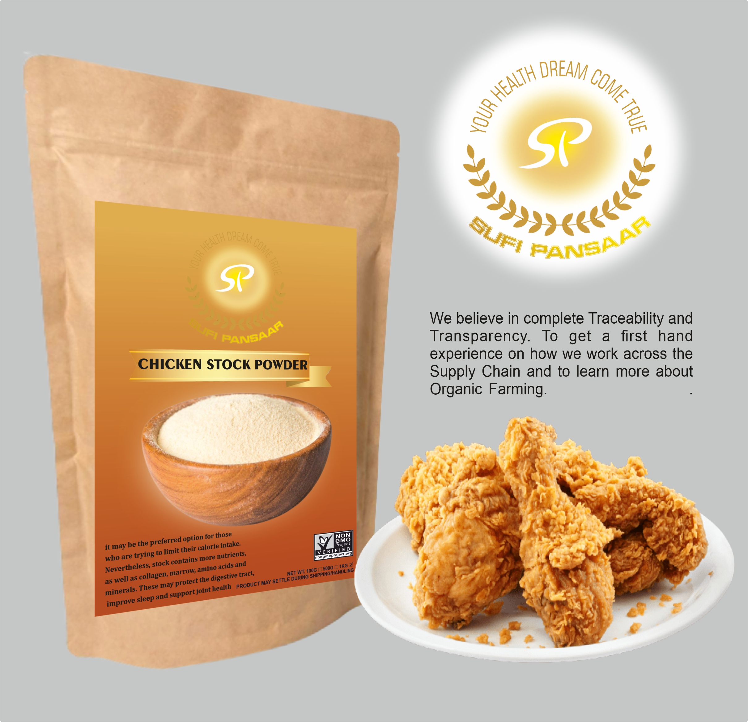 Chicken Stock Powder (Halal) 1 Kg (wholesale) | Daraz.pk