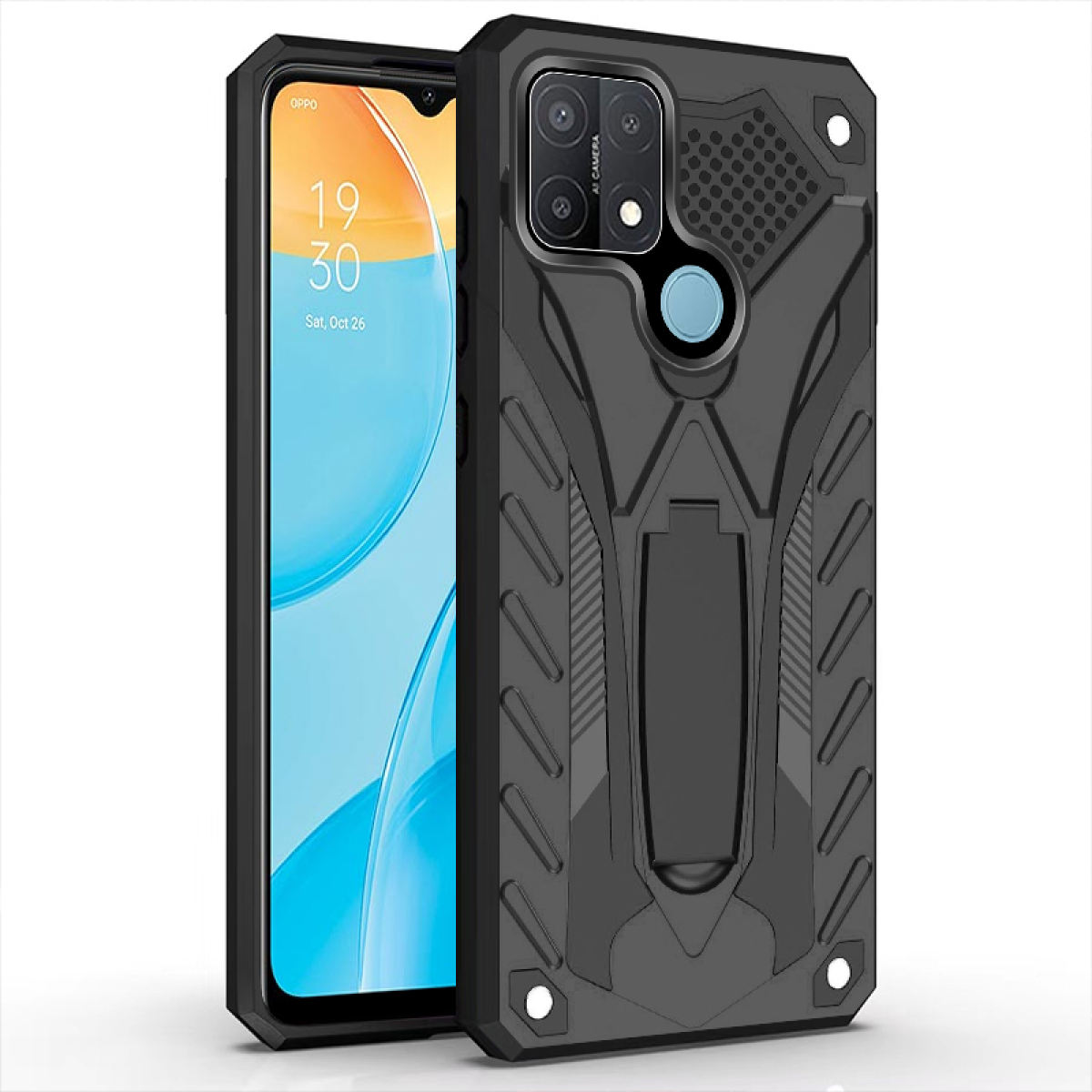 Oppo A15 Antishock & Drop Resistance Armor Cover | Daraz.pk