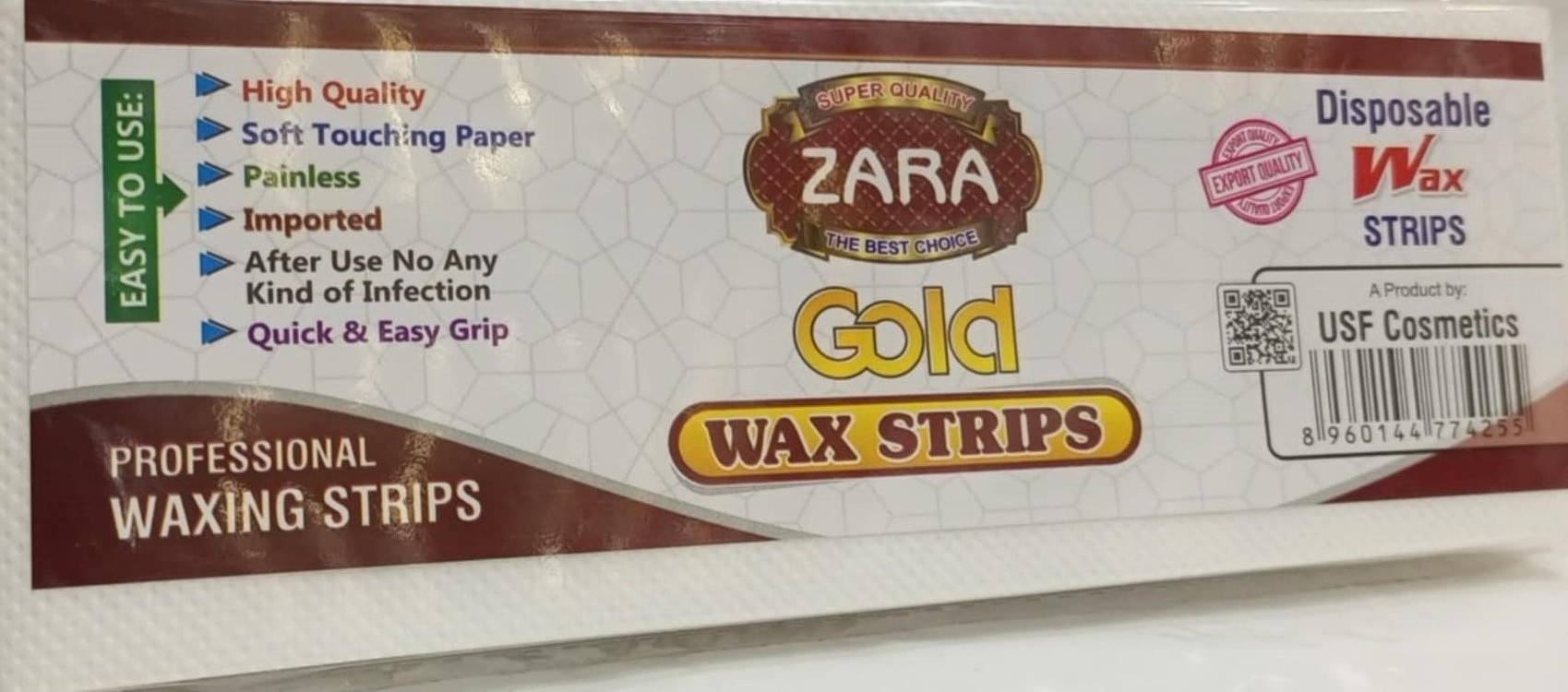Zara 24K Gold Wax Strips | Daraz.pk