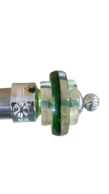Green Curtain Fashion Holder, Rod Ends Stopper [ Modern Curtain Fashion ...