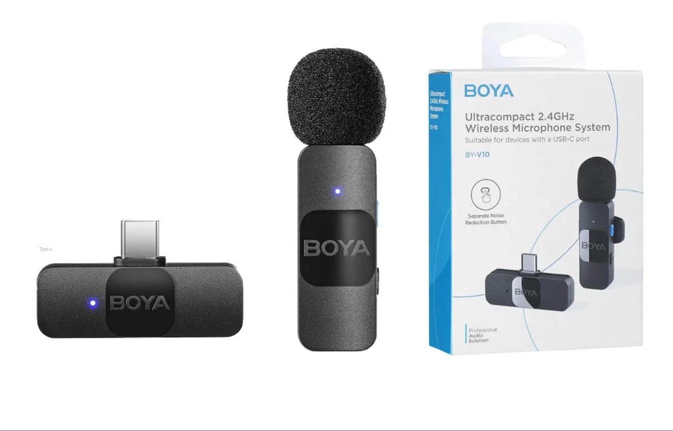 3 Years Warranty - BY-V10 Wireless Microphone System with USB Type-C ...