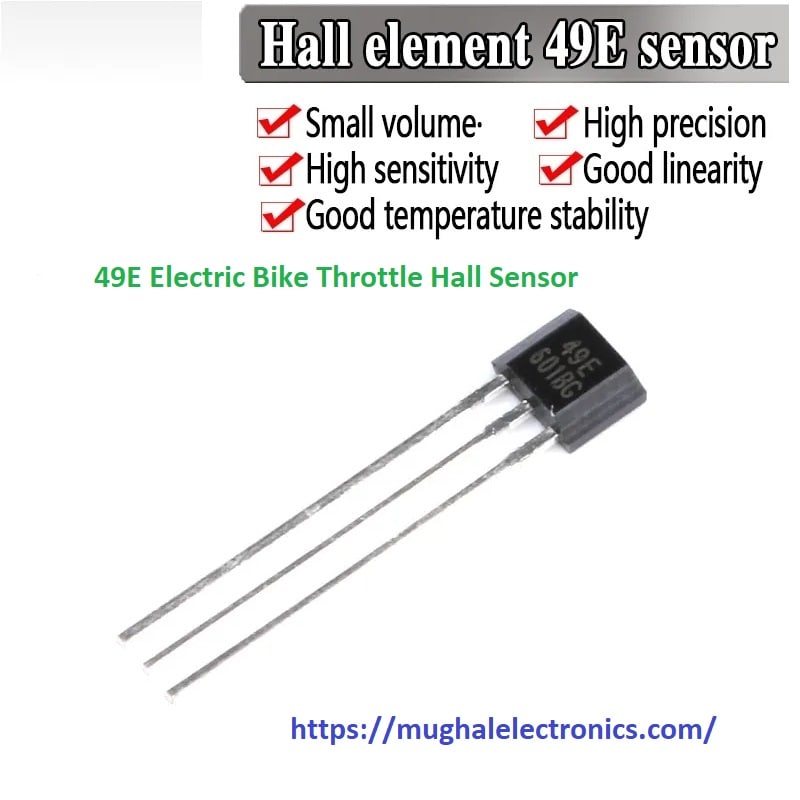 49E Electric Bike Throttle Hall Sensor OH49E SS49E Linear Effect ...