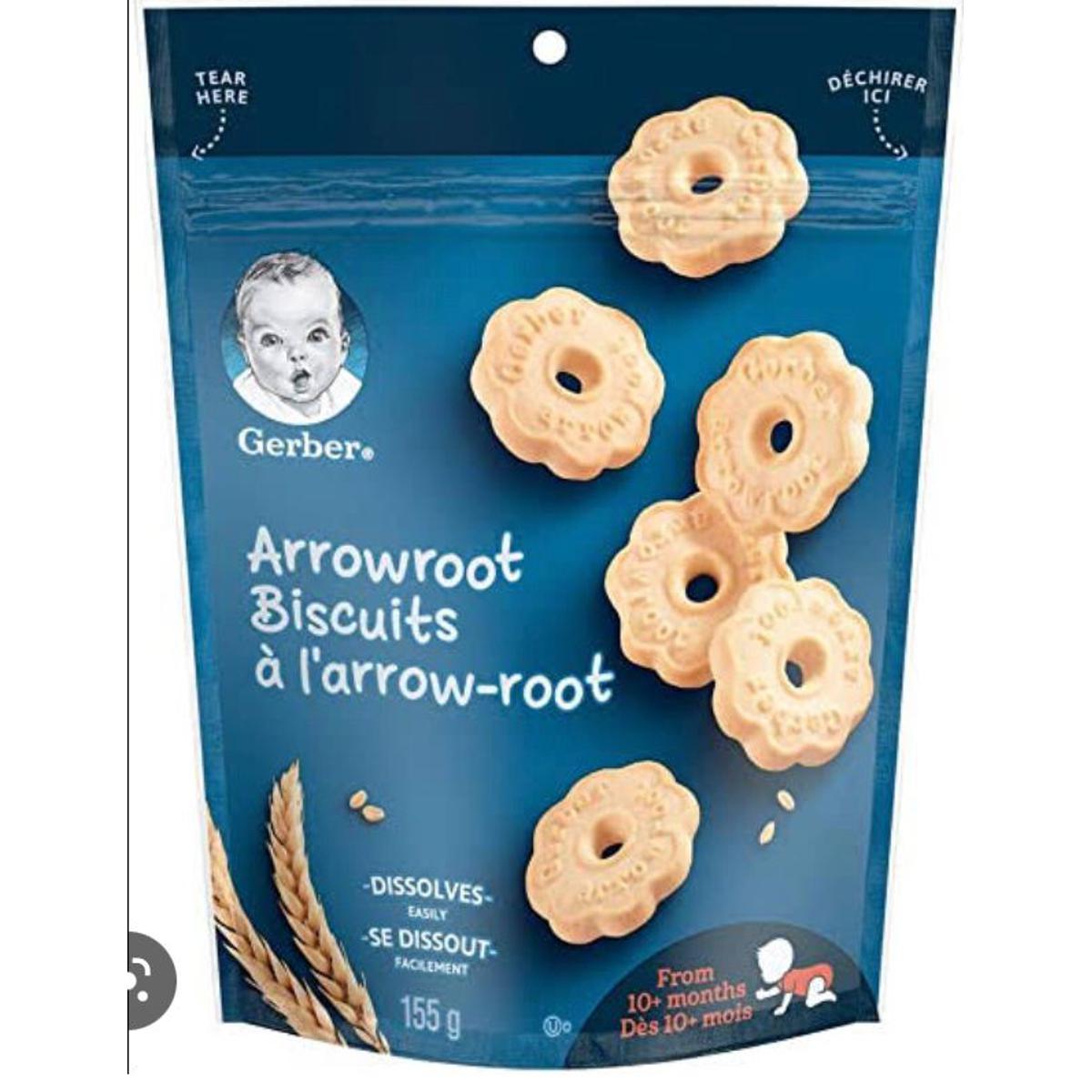 Snacks For Baby Arrowroot Cookies 155G | Daraz.pk