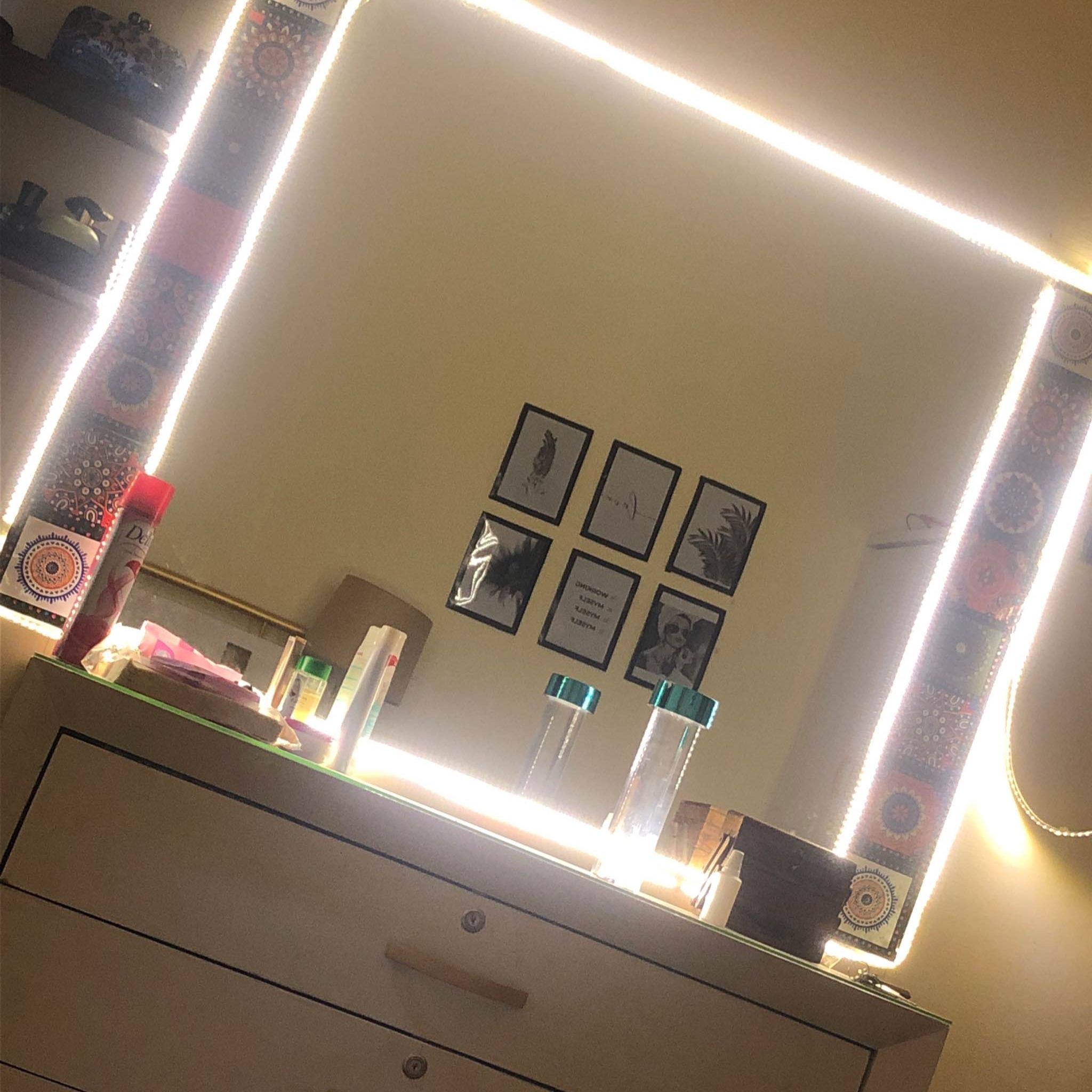 LED Rope Light with Adapter – Versatile Strip Light for Dressing Tables ...