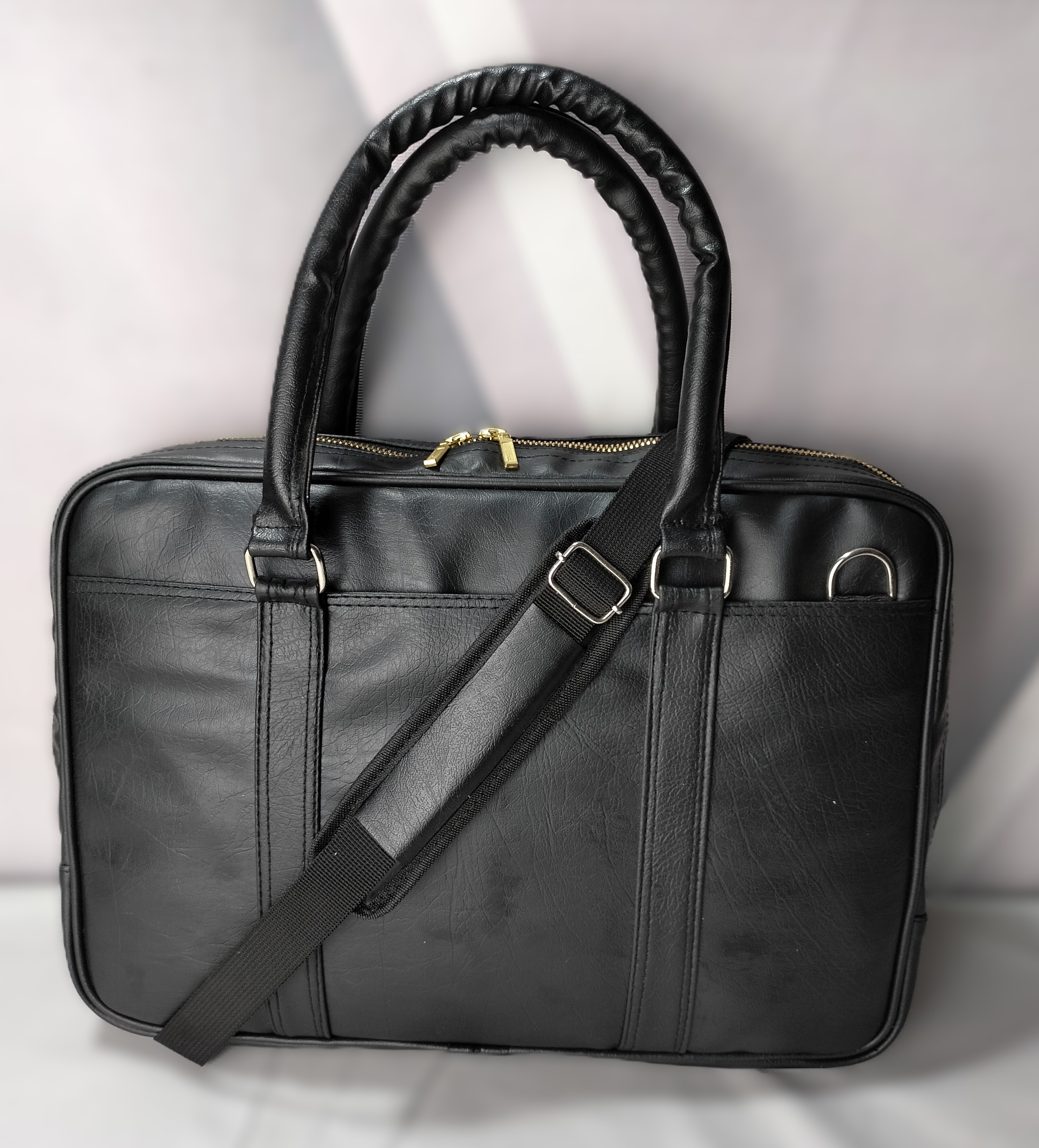 High Quality Premium PU Leather Business Laptop File bag for 14.5 inch ...