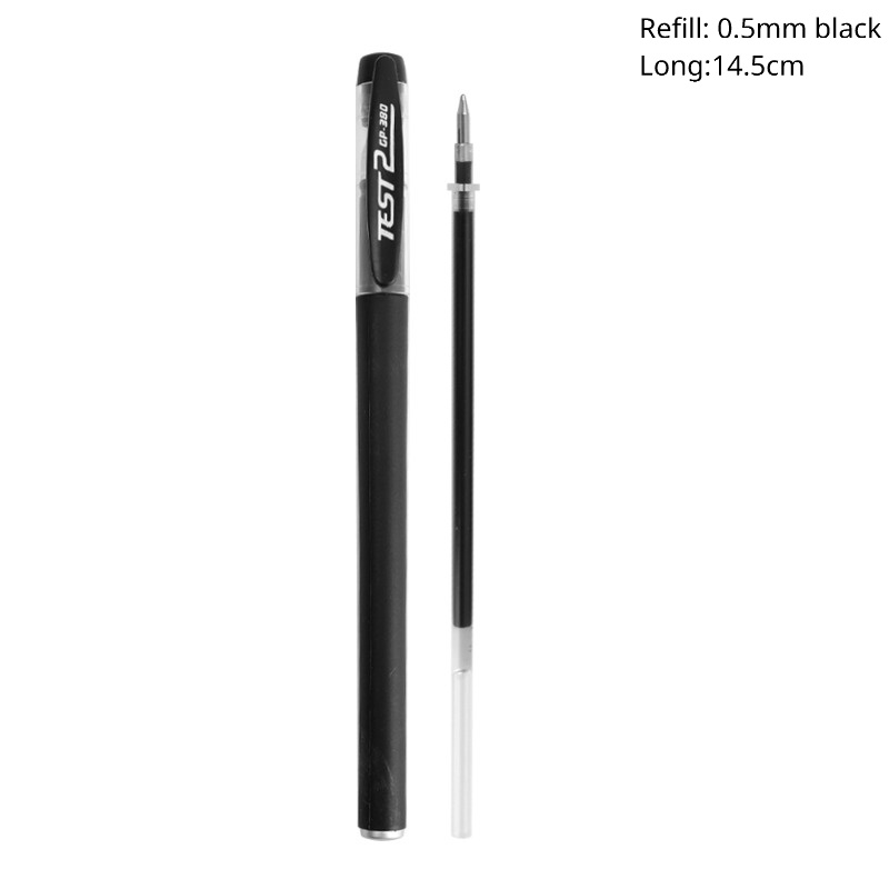 1 Pcs 0.5mm Blue Refill Cartoon Fan Pen 2-in-1 Cute Fan Ballpoint ...