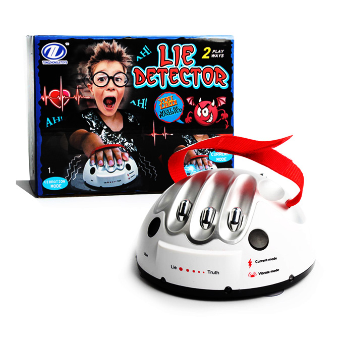 Electric Lie Detector Severe Vibration & Yelling - Funny Gift Toy ...