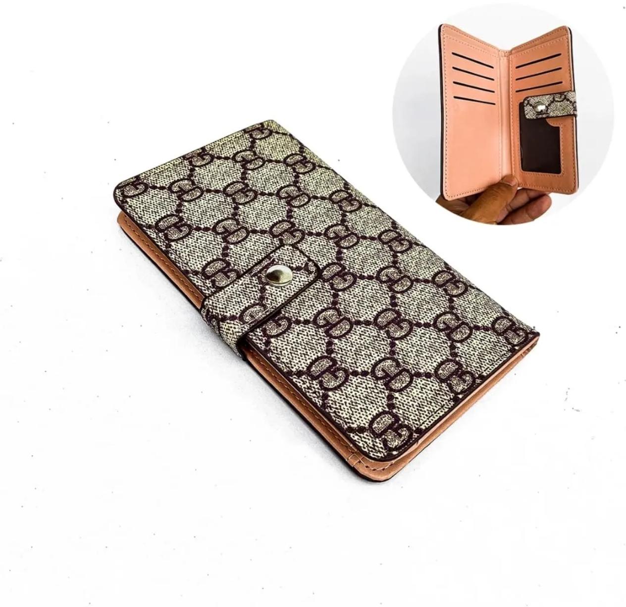 New Fashion Mobile Wallet for girls | Slim wallet and card holders hand ...