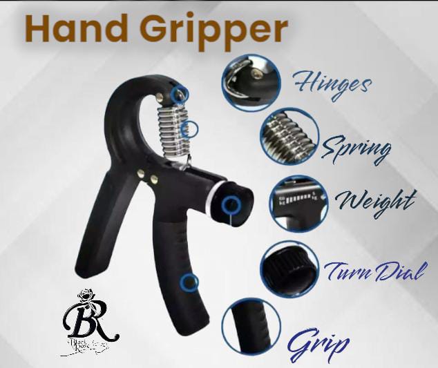 Hand Grip Strengthener Adjustable Functional Resistance Hand Gripper ...