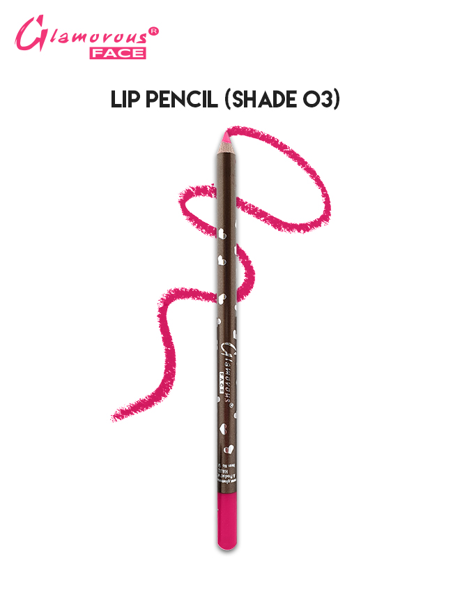 Glamorous Face Lip Pencil | Lip Liner , Powdery Matte , Kiss Proof ...