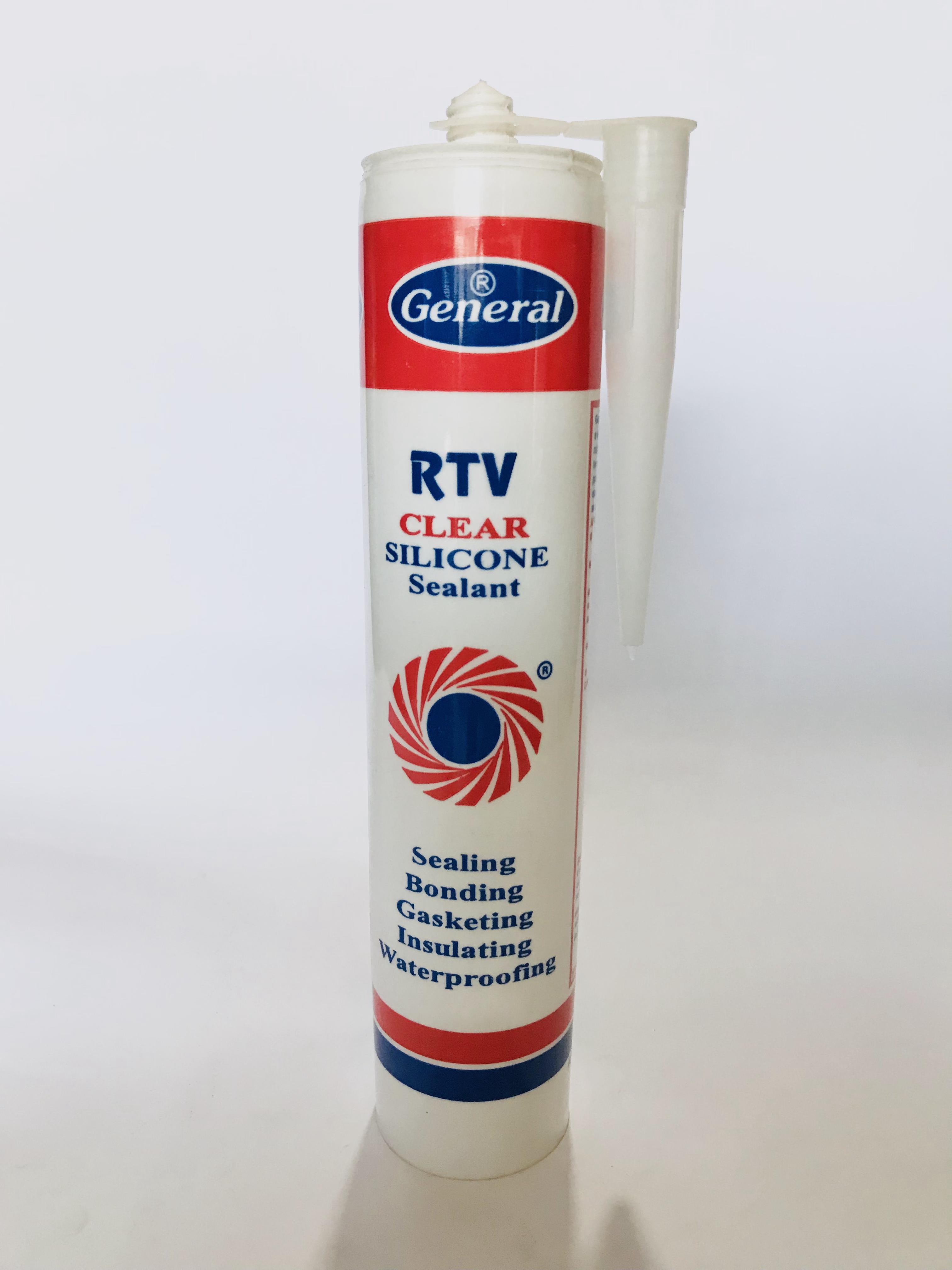 Transparent Colour, RTV Silicone Black And Clear Colour Sealant Tube ...