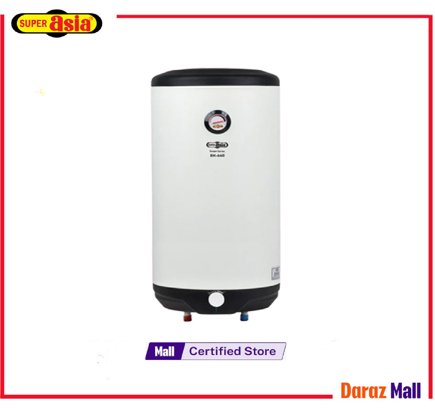 Super Asia Electric Water Heater EH-660 - 59 Litre Semi Instant Rust ...
