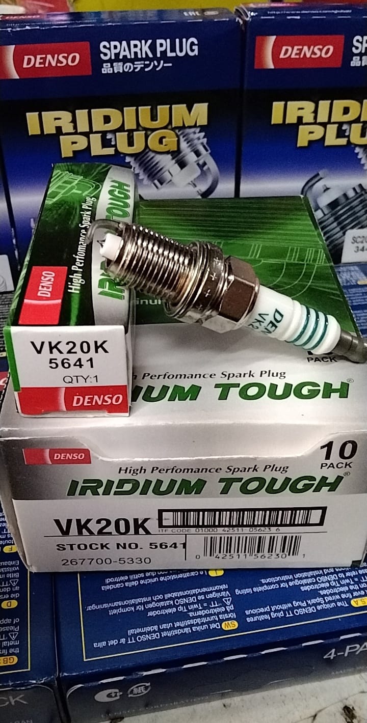 Denso Iridium Tough Spark Plug VK20K Alternative of BKR6EIX, Suitable ...