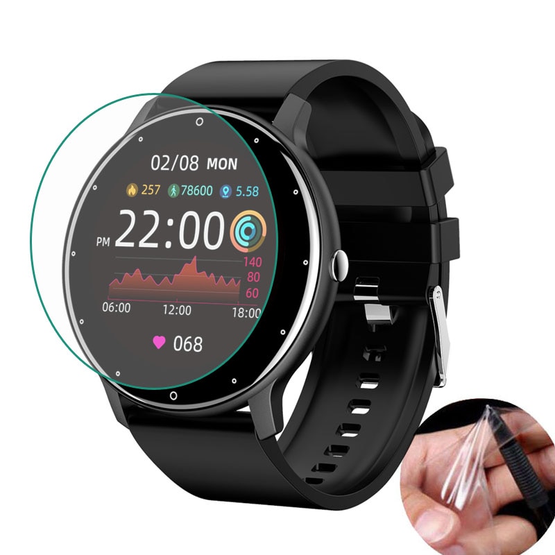 5pcs TPU Soft Smartwatch Clear Protective Film Full Cover Guard For ...
