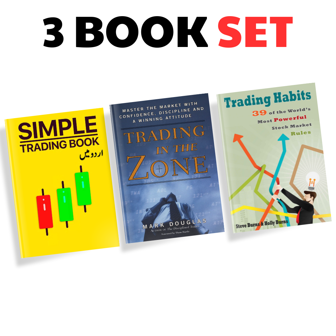 Pack Of 3 Book Set - Trading In The Zone - Simple Trading Book In Urdu ...