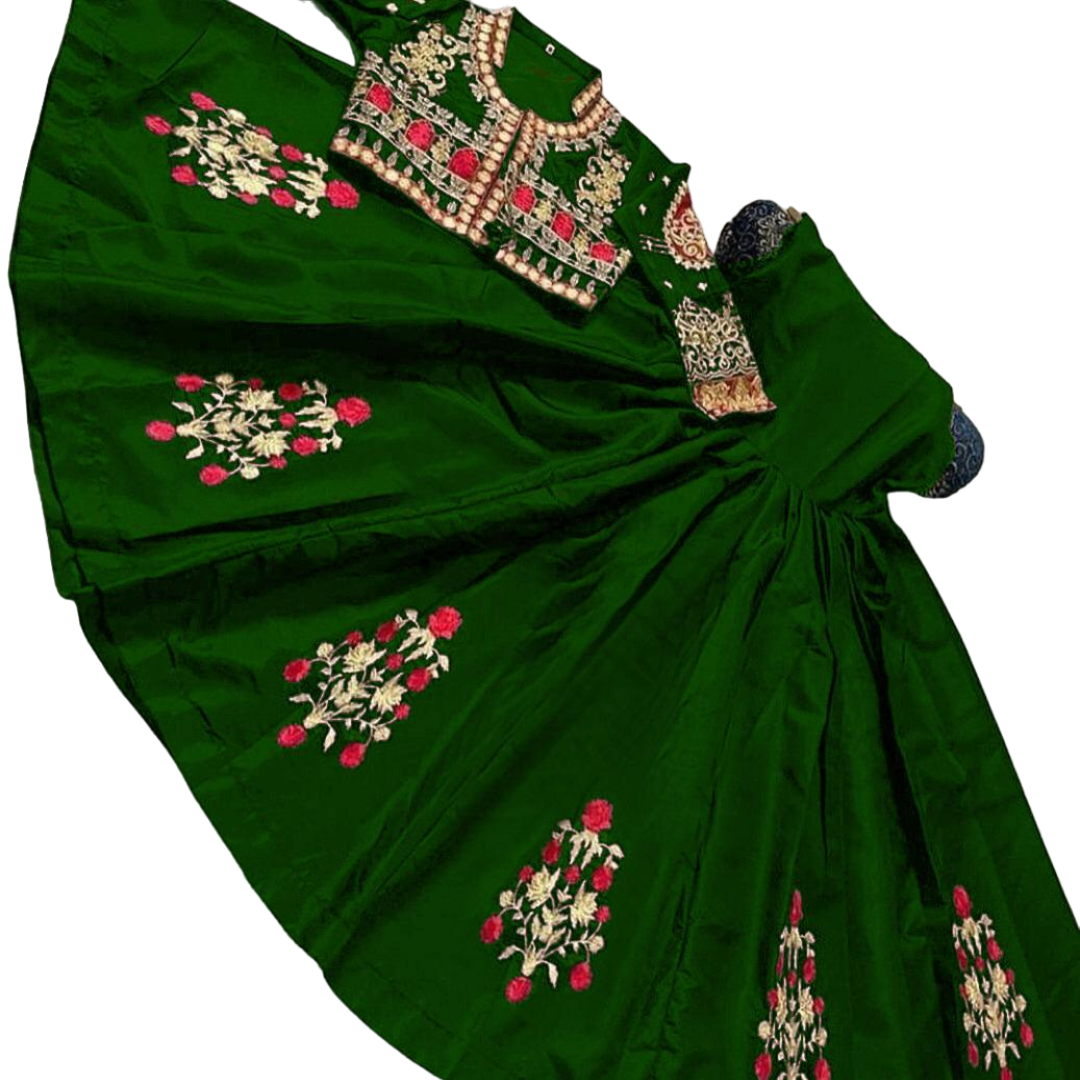 Eid Collection/ Designer Heavy Embroidered + Handwork Koti & Frock For ...