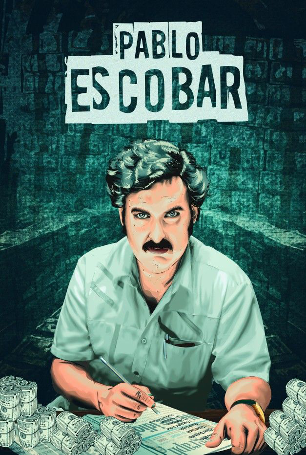 Pablo Escobar Narcos Mexico TV Show Posters Vinyl Paper Quotes Vintage ...