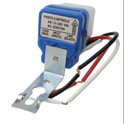 AC 220V Auto Street Light Switch Night On Day Off Photocontrol Sensor ...