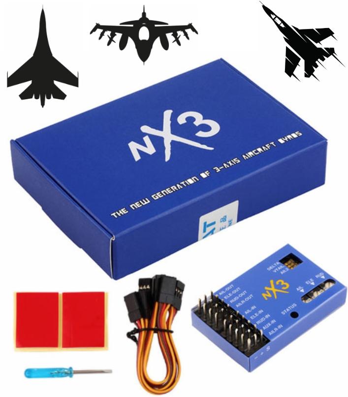NX4 PRO Flight Controller 3D Flight Gyroscope Balance for Fixed-Wing ...