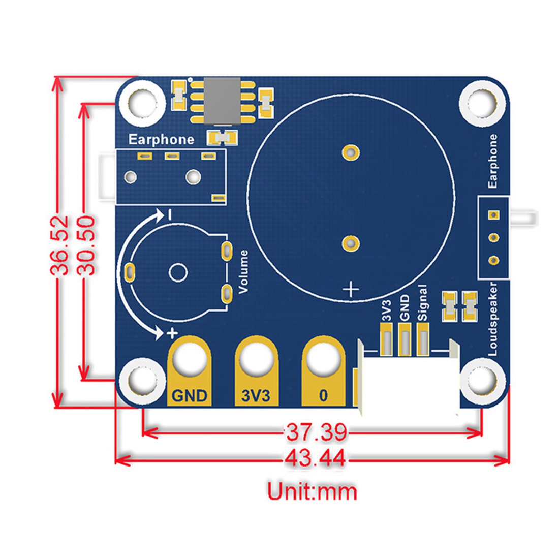 Speaker Buzzer Module Expansion Board for Microbit Music Play | Daraz.pk