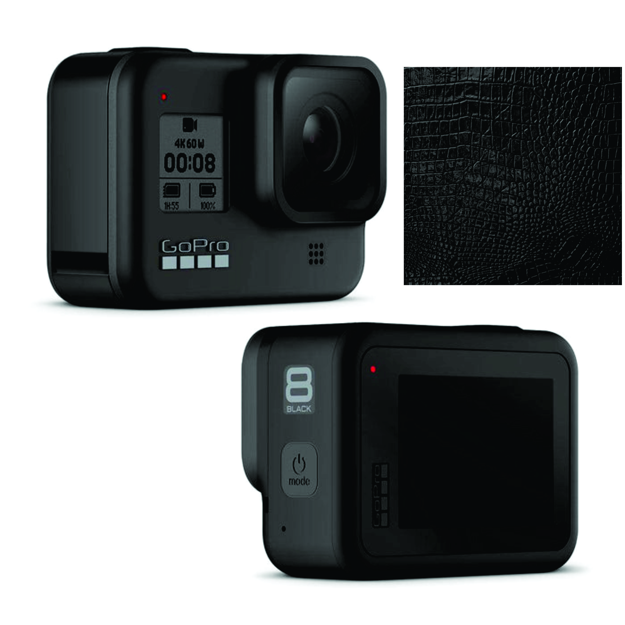 gopro hero 8 black sticker skin diffrent colours( just skin not camera ...